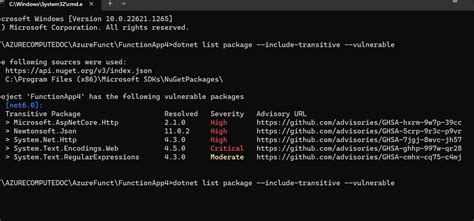 critical vulnerabilities in v4 1 3 · issue 608 · azure azure functions