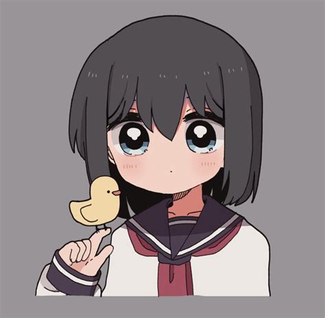 Nekokawaii Milk Original Bad Id Bad Twitter Id Commentary Request Highres Girl Bird