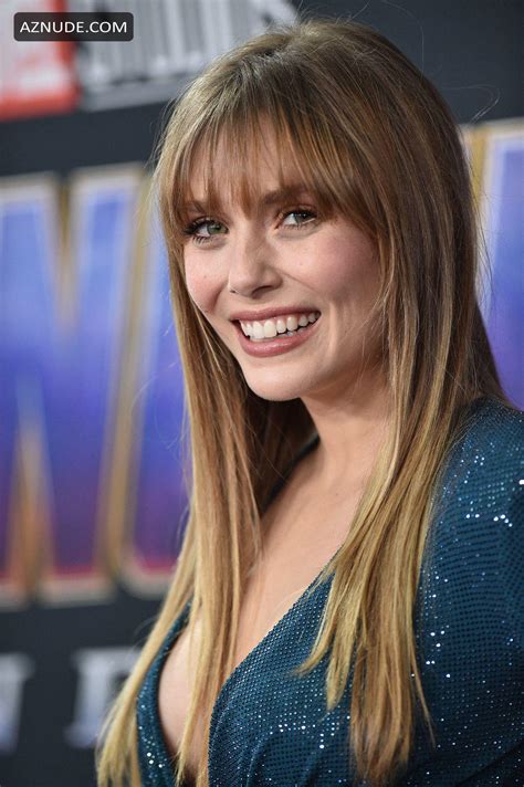 Elizabeth Olsen Sexy Seen At The Avengers Endgame Premiere In Los