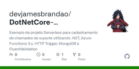 Github Devjamesbrandaodotnetcore Azurefunctions3x Mongodbchamados Exemplo De Projeto