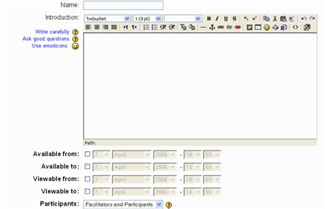Agregar una base de datos módulo MoodleDocs