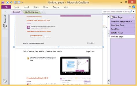 How To Disable Print Send To OneNote Split Pages Office OneNote Gem Add Ins