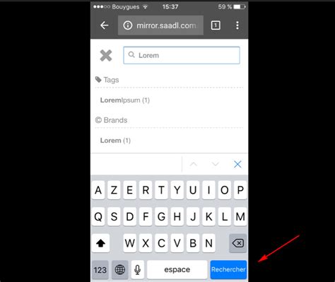 Javascript Search Button On Ios Keyboard Does Not Submit The Form
