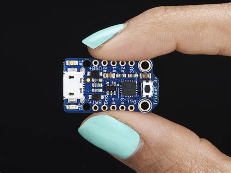 Adafruit Trinket Mini Microcontroller 3 3v Logic Microusb Buy
