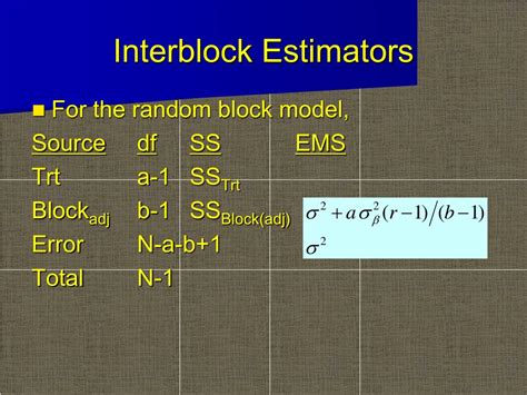 Ppt Balanced Incomplete Block Design Bibd Powerpoint Presentation