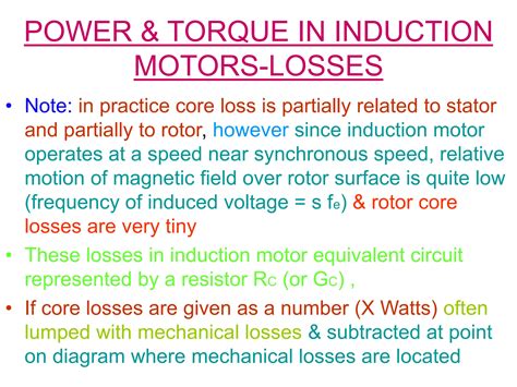 Induction Motor Rotor Circuit Model And Energy Conservation Ppt