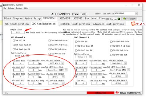 Adc32rf42evm Adc32rfxx Evm Gui Data Converters Forum Data