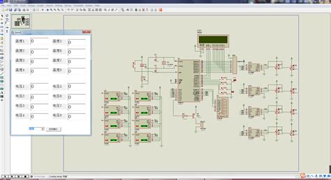530、基于51单片机的数据采集仿真设计（温度，电压，lcd1602，上位机）数据采集电路仿真 Csdn博客