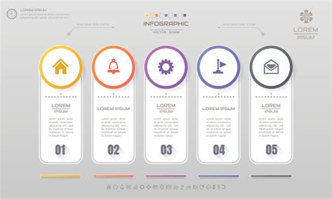 아이콘 프로세스 다이어그램 벡터 Eps10 일러스트와 인포 그래픽 디자인 서식 파일 개념에 대한 스톡 벡터 아트 및 기타 이미지 개념 그래프 금융 Istock