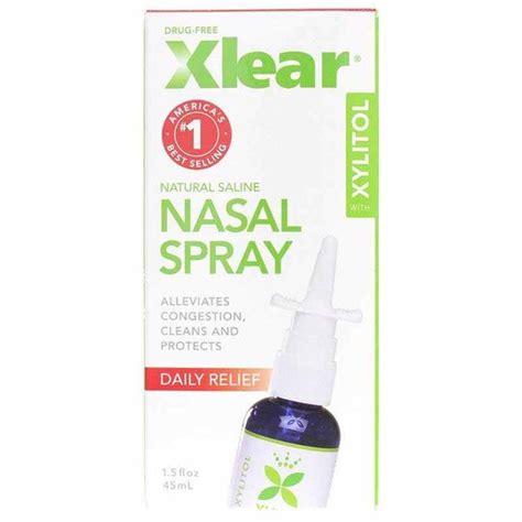 Nasal Spray With Xylitol Xlear