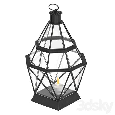Black Floor Lantern Other Decorative Objects 3d Model Black Floor Lantern Other Decorative Objects 3d Model