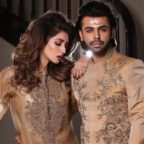Farhan Saaed And Iman Ali Photoshoot For Tich Button In Hsy 2021 Karobarideal
