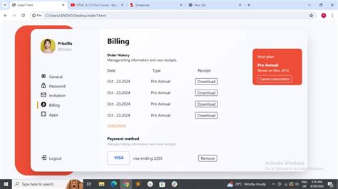 Priscilla Dukar On Linkedin 100daysofcoding Tailwindcss
