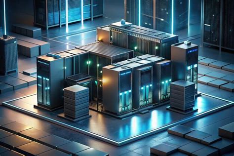 Premium Photo Modern Data Center And Network Infrastructure Solutions