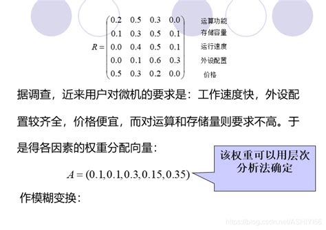 数学建模 模糊综合评价法（评价模型）模糊综合评价矩阵 Csdn博客