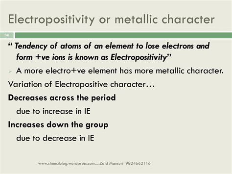 Chapter 3 Periodic Classification Ppt Download