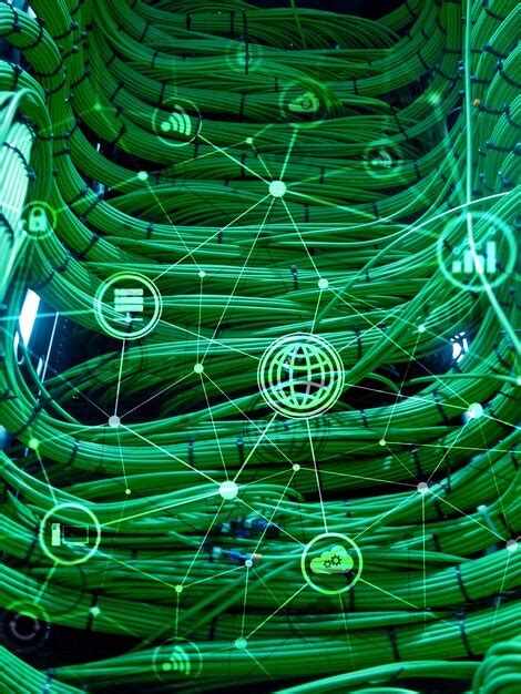 Premium Photo Computing Concept Technology Infrastructure Cloud