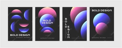 추상적인 기하학적 그라디언트 커버 디자인 포스터 및 플라이어에 대한 모던 아트 바우하우스 템플릿 프리미엄 벡터