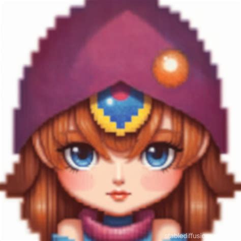 Side Glance Pixel Art Face Stable Diffusion Online