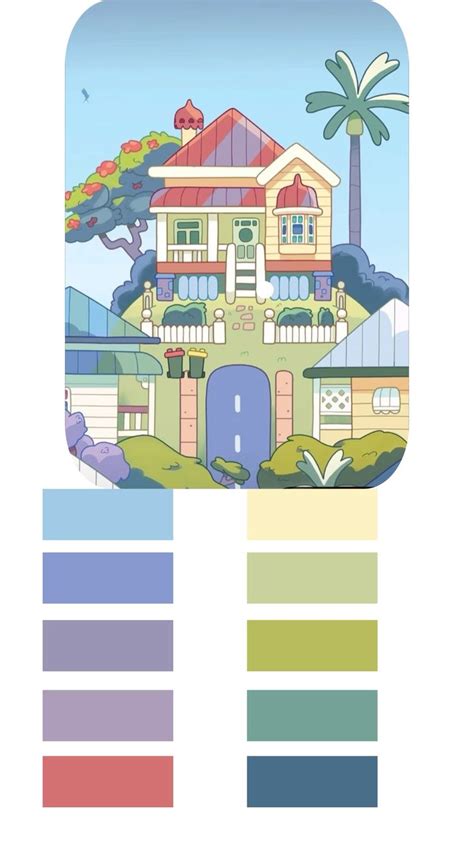 Bluey Color Palette In 2024 Color Palette Palette Color