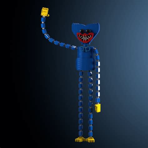 I Made A Giant Huggy Wuggy Out Of Lego Poppyplaytime