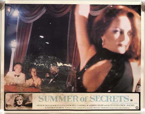 Original Lobby Cards Summer Of Secrets B 1976 Set Of 8