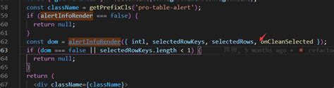 👑 需求 希望tablealertrender再暴露个onselected · Issue 1531 · Ant Designpro Components · Github