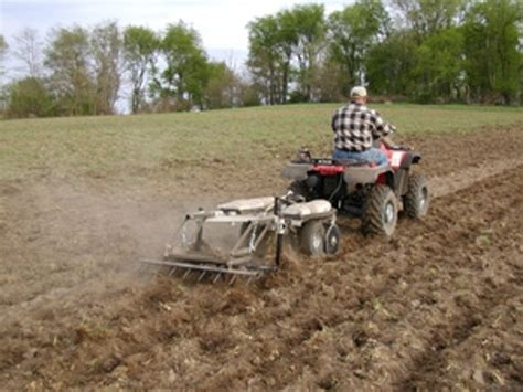 Kubota Rtv 43 Chisel Plow Cultivator By Kunz
