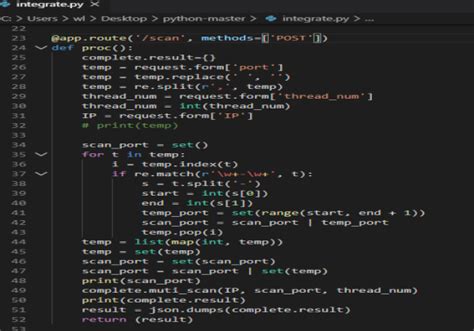 基于Python Web的端口扫描 大荒Goya 博客园