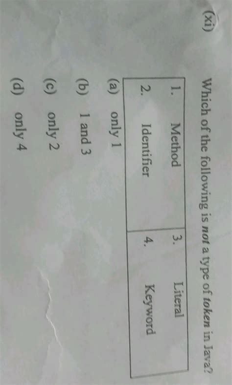 Which Of The Following Is Not A Type Of Studyx