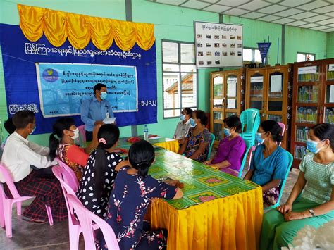 ကြံခင်းမြို့လူထုအခြေပြုဗဟိုဌာန Community Centre ခန်းမတွင် စားသုံးသူရေးရာ အသိပညာပေး ဟောပြောပွဲပ