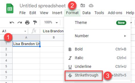 How To X Cross Out A Cell In Excel Google Sheets Automate Excel