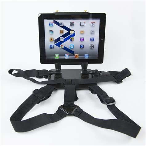 Computer Tablet Body Mount Permits Hands Free Operation Electronic Products