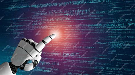 Premium Photo Futuristic Robot Artificial Intelligence Revolutionary Ai Technology Concept