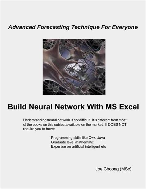Neural Network With Excel Book Resortfasr
