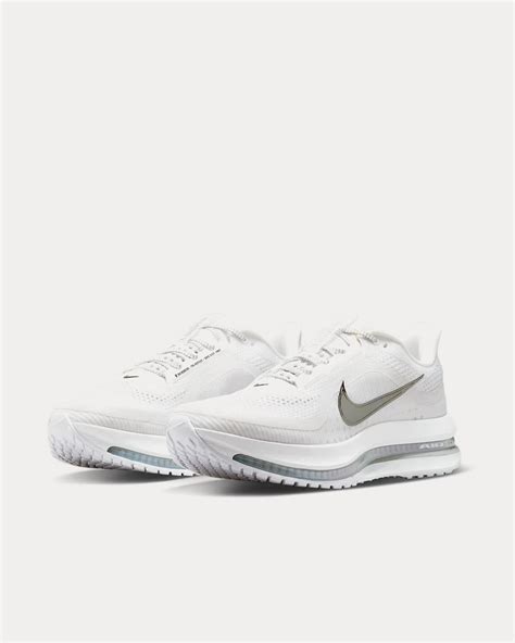 Nike Mens Pegasus Premium White Metallic Silver Metallic Silver