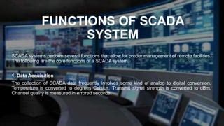 SCADA Supervisory Control Data Acquisation PPT PPTX