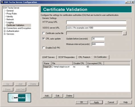 certificate validation