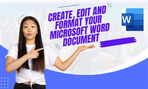 Format Design Create Type Edit Microsoft Word Document By Samranoor Fiverr