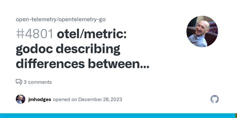 Otel Metric Godoc Describing Differences Between Gauge And Other Metric Types · Issue 4801