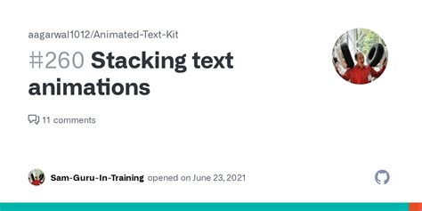 Stacking Text Animations · Issue 260 · Aagarwal1012animated Text Kit