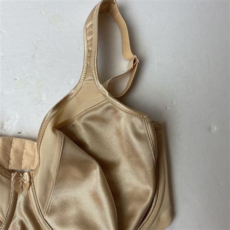 Goddess Yvette Back Smoothing Bra Nude Underwire 36h Gem