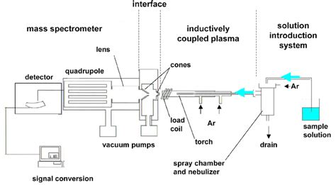 2 Schematic Of An Inductively Coupled Plasma Mass Spectrometer Icp Ms Download Scientific