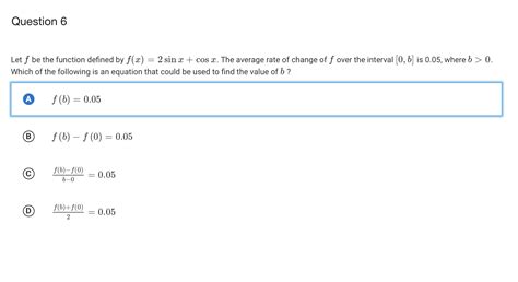 Solved Question Let F Be The Function Defined By F X Chegg Com