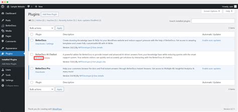 How To Install And Activate Betterdocs Ai Chatbot Addon Betterdocs