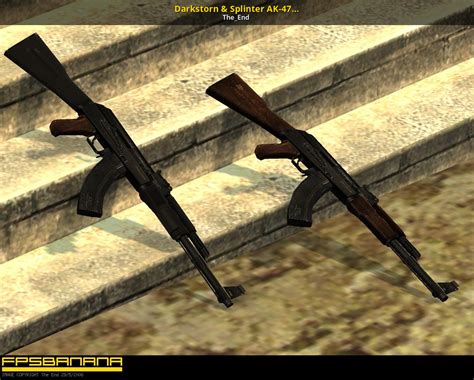 Darkstorn And Splinter Ak 47 Jens Anims V3 Counter Strike Source Mods