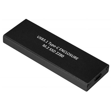 Xtrempro USB Type C To M NGFF Support SATA Based B Key SSD Hard Disk Box Enclosure