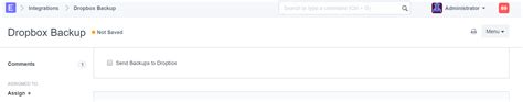 Save Button Missing Dropbox Backup Form Erpnext Frappe Forum