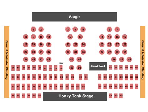 Billy Bobs Stage Layout Omahdesignku