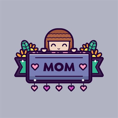 Mom Typography Vector 517694 Vector Art At Vecteezy